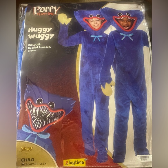 Spirit | Costumes | Child Huggy Wuggy Poppy Playtime Halloween Costume | Poshmark